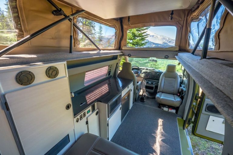 Class B camper vans for tall people - class b van